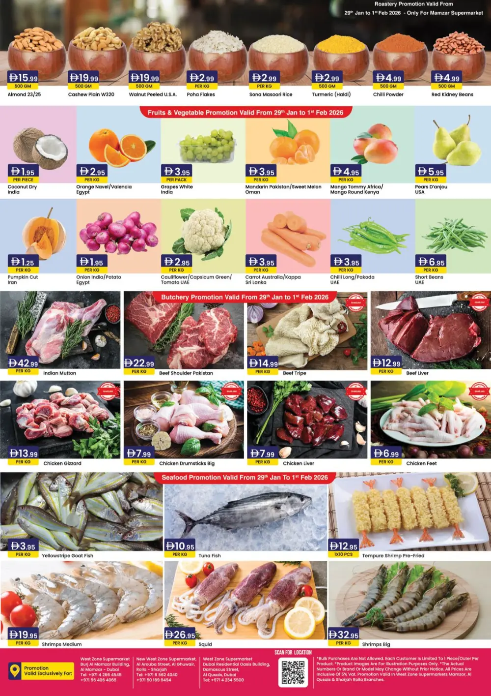 Weekly Grocery Deals & Offers | West Zone Supermarket - Abu Dhabi
