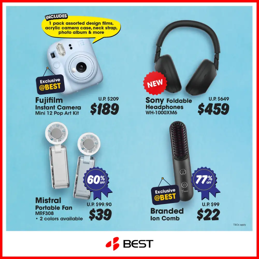 Best Denki Singapore Holiday Promotion | Shop Today | Best Denki Singapore