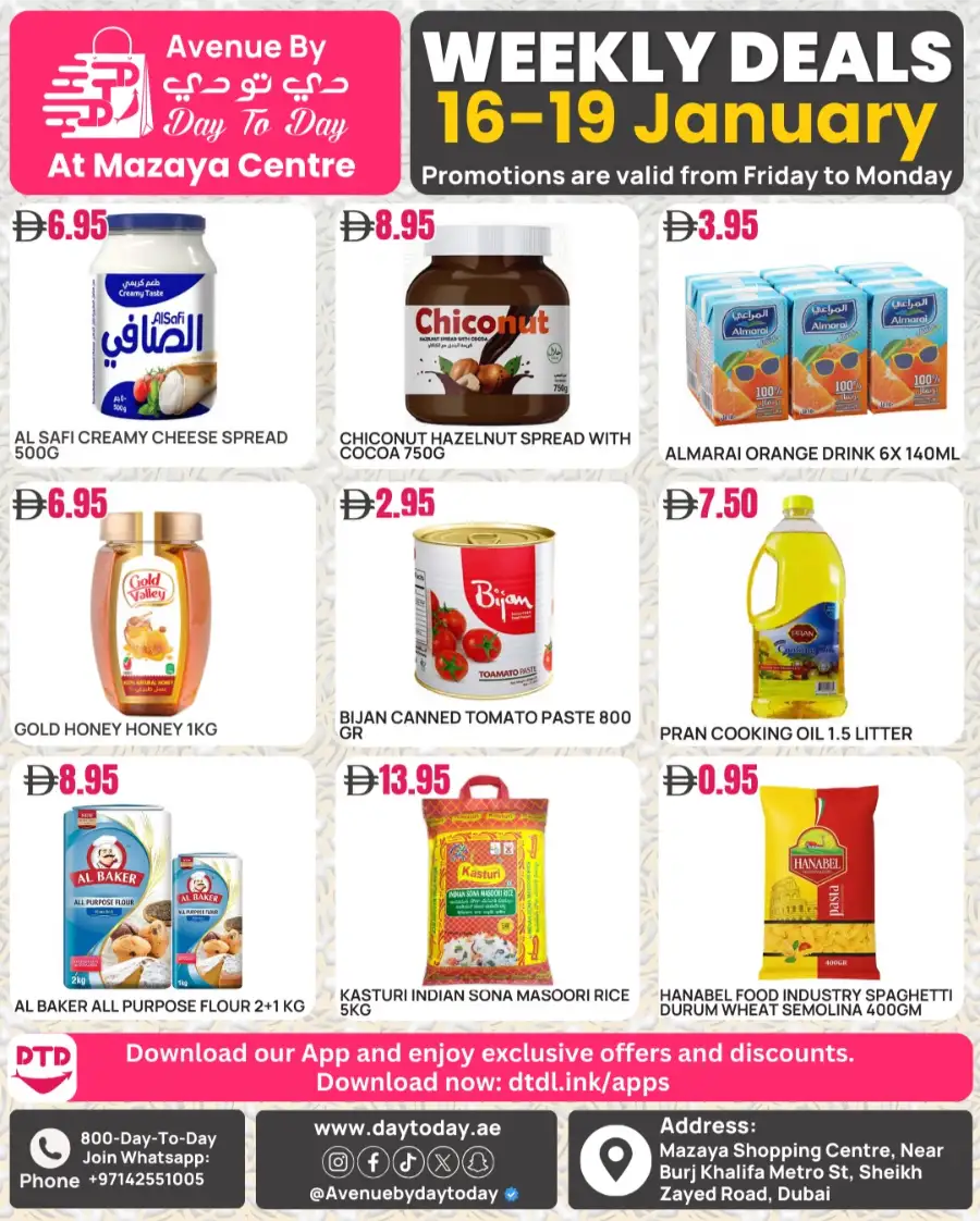 Weekly Deals | Day To Day Hypermarket - Dubai