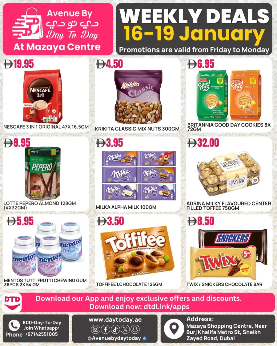 Weekly Deals | Day To Day Hypermarket - Dubai